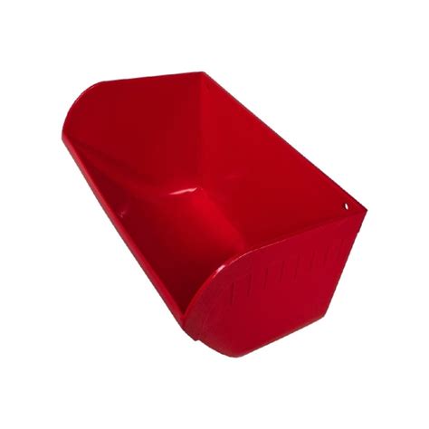 Hdpe Feed Trough Includes 2 Stainless Steel Clips To Hang From Fencing Or Gate Panels Perfect