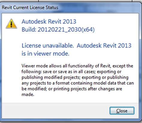 Revit 2013 License Unavailable Autodesk Community