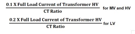 Transformer Protection Over Current And Earth Fault