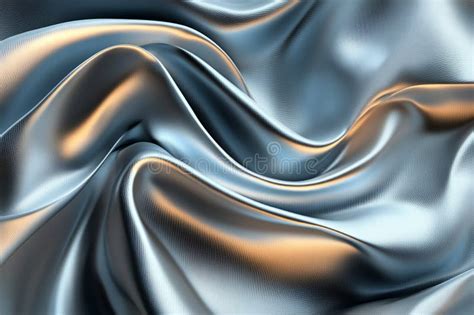 Abstract Silver Folds Stock Image Image Of Shiny Smooth 367818313