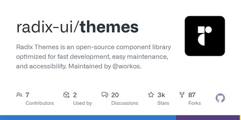 Radix Ui Themes Discussions GitHub