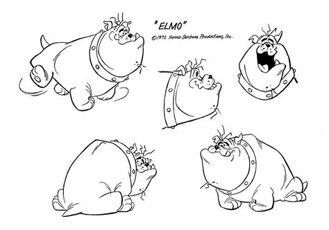 Funky Phantom 1971 72 Model Sheets Turnarounds Character