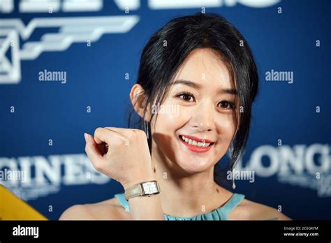 Chinese Actress Zhao Liying Also Known As Zanilia Zhao Attends An