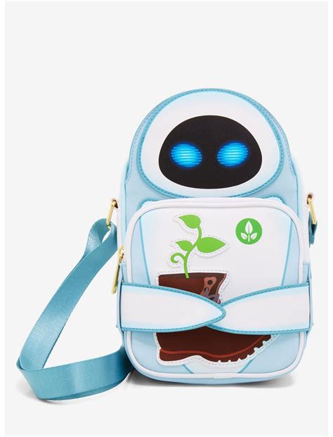 Loungefly Disney Pixar Wall E Eve With Boot Crossbody Bag Boxlunch