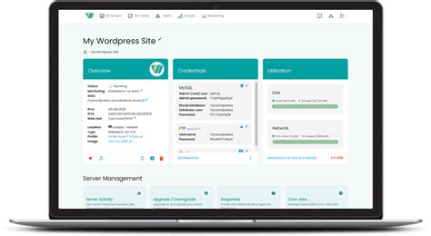 try our free web server control panel with your vps → deploy today from