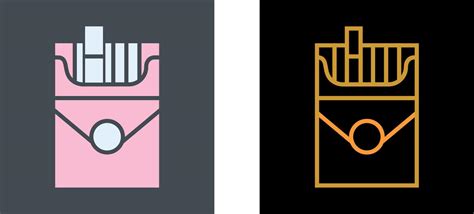 Cigarette Pack Icon Design 43093198 Vector Art At Vecteezy