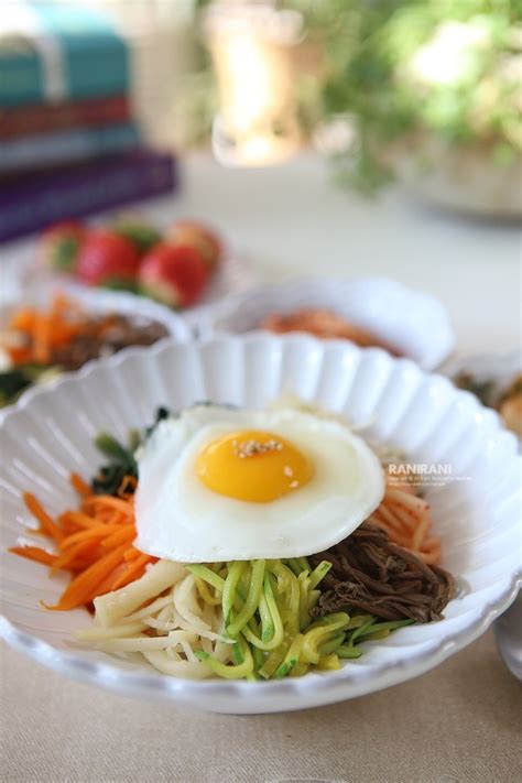 나물비빔밥 계란 올린 고추장 야채비빔밥 Feat 오나대챌린지 네이버 블로그