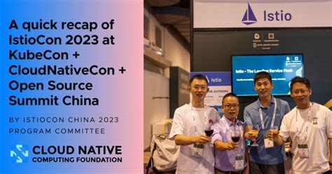 cloud native computing foundation cncf on linkedin istiocon istio
