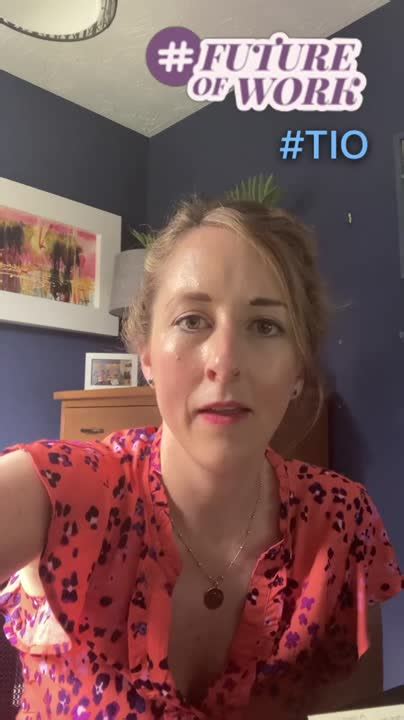 Liz Daly On Linkedin Tio Teaminteractionoptimisation Futureofwork Thomas