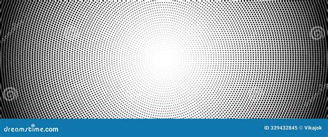 Halftone Radial Dotted Background Square Dots Comic Gradient Texture Concentric Fading