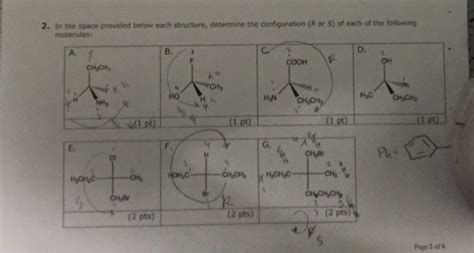 Solved In The Space Provided Below Each Structure Determine Chegg