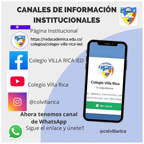 Canales De InformaciÓn Oficiales Intitucionales Portal Red Académica