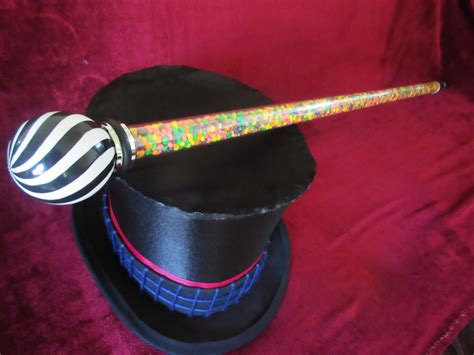 Willy Wonka Cane Replica Cosplay Prop Tim Burton Charlie And Etsy Artofit