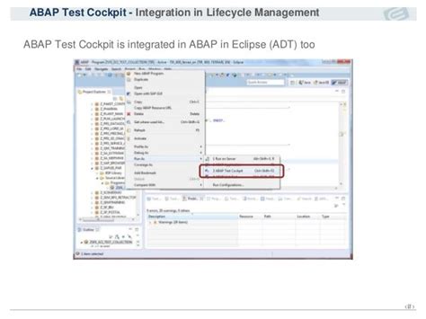 Abap Test Cockpit In Action With Doctor Zedge And Abap2xlsx