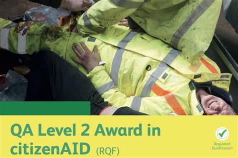 CitizenAid Level 2 QualSafe Training Courses TUPPCO