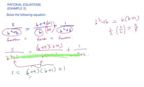 Rational Equations Example 1 Numerade
