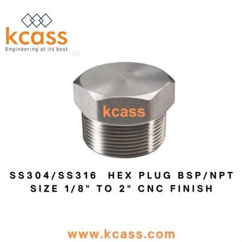 Stainless Steel Hex Plug Stainless Steel Hex Plug Manufacturer From