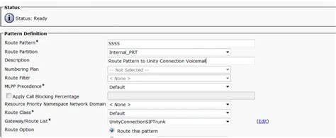 Unity Connection CUCM SIP Trunk Integration