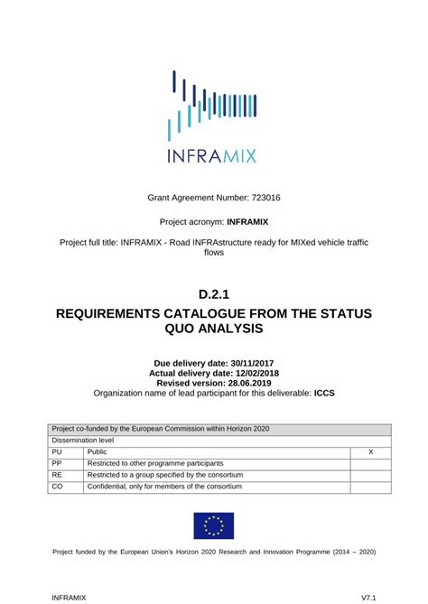 pdf d 2 1 requirements catalogue from the status quo analysis