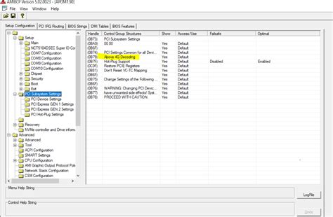 Un Hiding PCI Subsystem Menu In ASRock J M BIOS By Bgelb BIOS Modding Requests Win