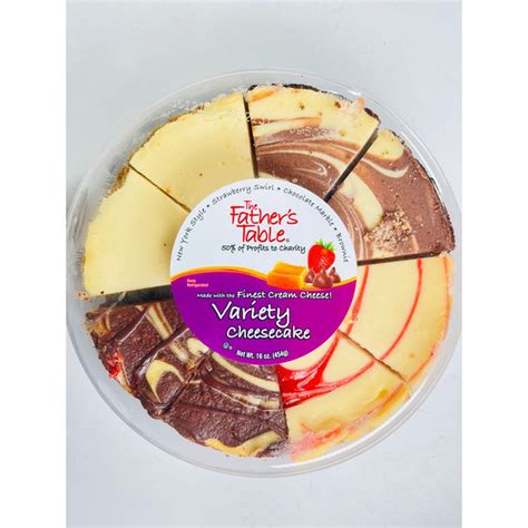 The Fathers Table Cheesecake Variety Sampler 16 Oz Delivery Or