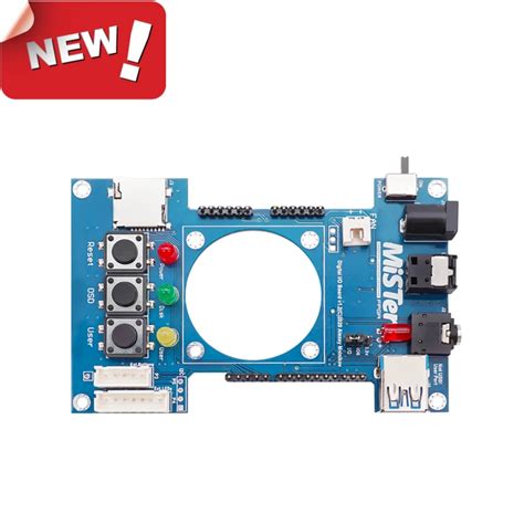 2022 Newest Mister Fpga Digital Io Board V1 2 Terasic De10 Nano Accessories 
