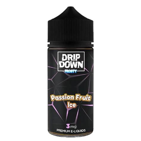 Drip Down Passion Fruit Ice 100ml 3mg The Cloud Buzz