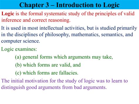 Introduction To Logic Statements Quantifiers And Negations