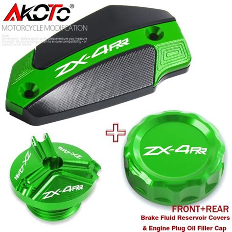 Motorcycles Brake Fluid Reservoir Covers And Engine Plug Oil Filler Cap