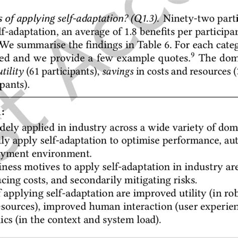 Main Business Motivations To Apply Self Adaptation Q12 Download Scientific Diagram