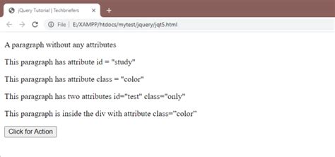 Jquery Tutorial 5 Search Html Elements With Jquery Selectors