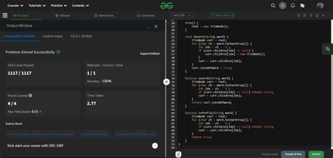 Geekstreak2024 Gfg160 Geekstreak2024 Codingchallenge