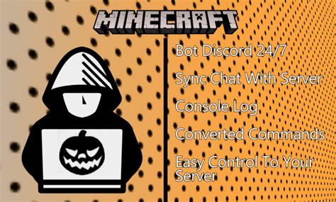 Create Custom Discord Bot For Your Minecraft Server By Volkgames Fiverr