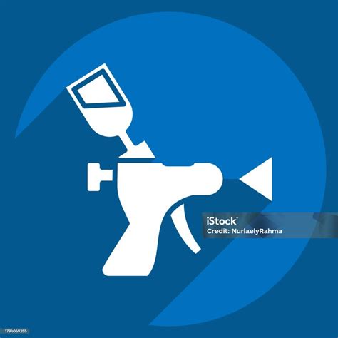 아이콘 페인팅 자동차 자동차 기호와 관련이 있습니다 긴 그림자 스타일 심플한 디자인 편집 가능 간단한 일러스트레이션 가격에 대한 스톡 벡터 아트 및 기타 이미지 Istock