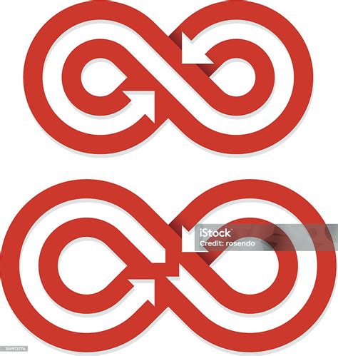 Ilustración De Bucle Infinito Y Más Vectores Libres De Derechos De