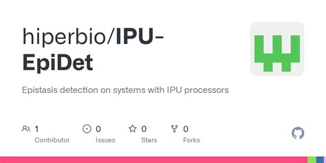 Github Hiperbioipu Epidet Epistasis Detection On Systems With Ipu Processors