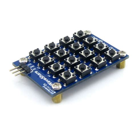 Ad Keypad 16 Buttons Controlled By Only 1 Ad Port