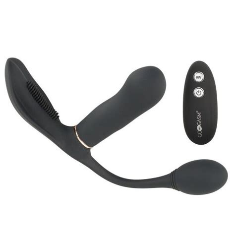 Gogasm Remote Controlled Pussy Ass Vibrator Black Sex Toy Hotmovies
