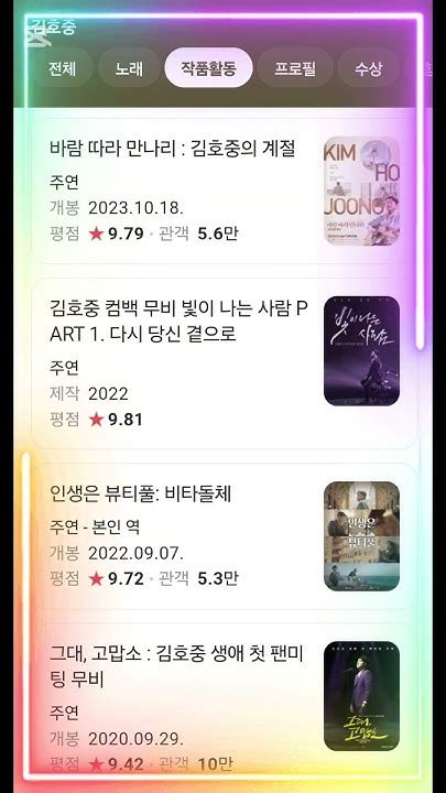 🍀김호중을 기다립니다 영화배우 김호중 기록 결국엔 김호중 입니다🍀 김호중 Kimhojoong 트바로티 김호중멀티엔터테이너부캐영화배우 Youtube