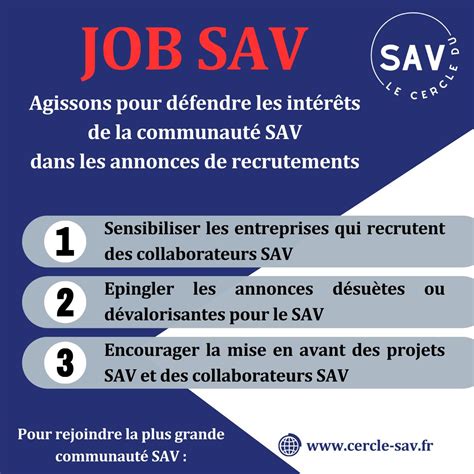 Le Cercle Du Sav Sur Linkedin Recrutements Recrutement Sav