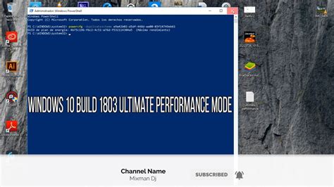Windows 10 Build 1803 Ultimate Performance Mode MÁximo Rendimiento 💻 Youtube
