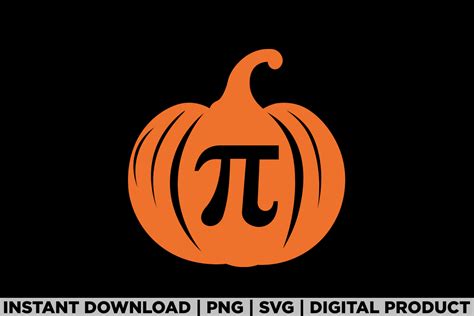 Pumpkin Pi Math Thanksgiving Halloween Graphic By Merch Lover · Creative Fabrica