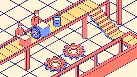 Industrial Gears And Conveyor Belt Dynamic Manufacturing Process