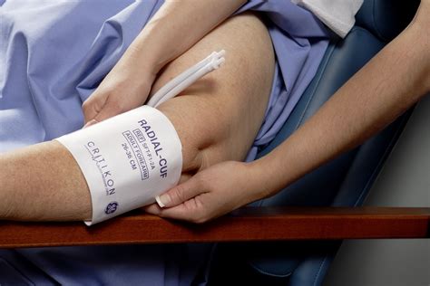 Single Patient Use Blood Pressure Cuff Clinical View