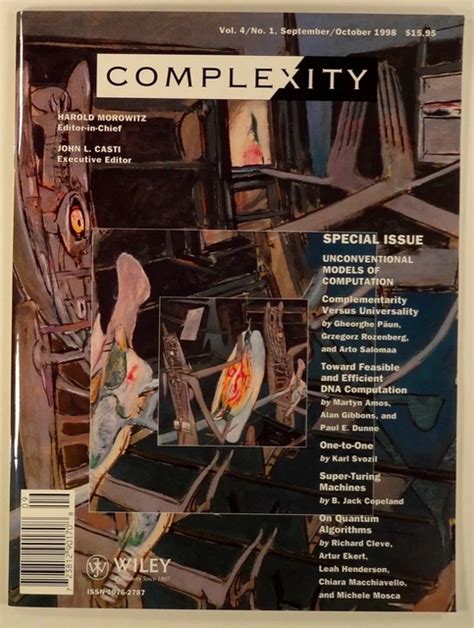 1998 Complexity Dna Computation Turing Machines Quantum Computing Science £5 41 Picclick Uk