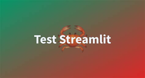 Test Streamlit A Hugging Face Space By Rushankg