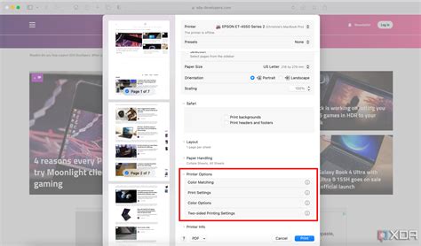 How To Print From A Mac