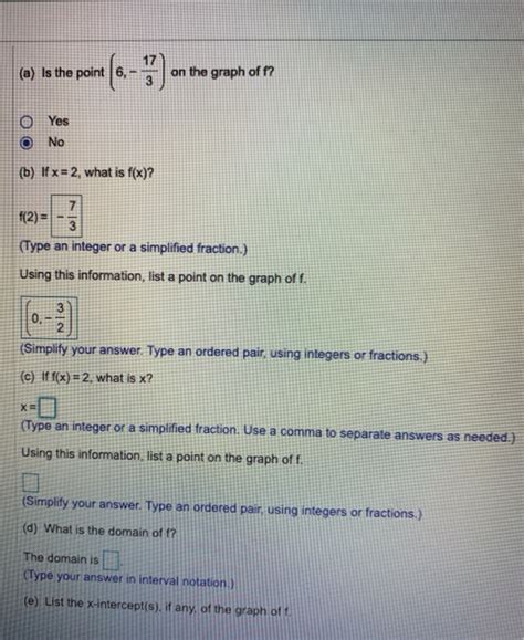 Solved Answer The Questions About The Following Function X
