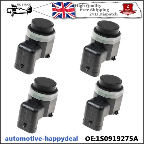 4x Pdc Parking Sensor For Audi A3 A4 A5 A6 A7 A8 Q3 Q5 Q7 R8 Vw Golf Passat £24 17 Picclick Uk