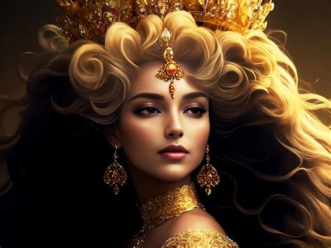 Premium Ai Image Luxurious Girl Ai Generated